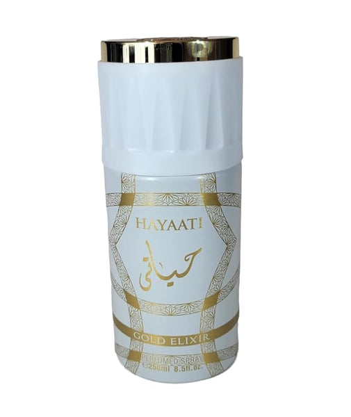 Fragrance World Hayaati Gold Elixir Body Spray 250ml – 8a Fragrance