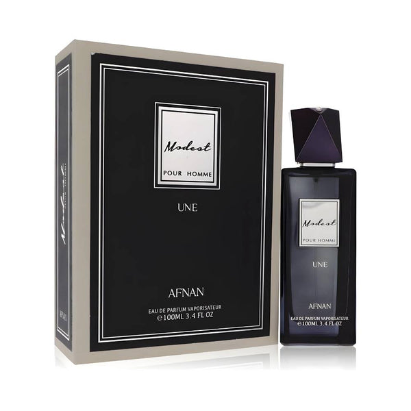 Afnan Modest Pour Homme Une cologne for Men EDP Spray 3.4 Oz – 8a Fragrance