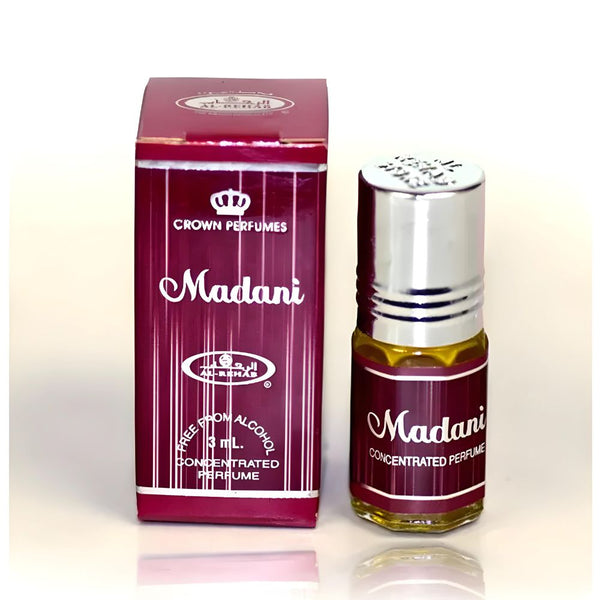 Madani Perfume Oil 3ml Roll on by Al Rehab – 8a Fragrance