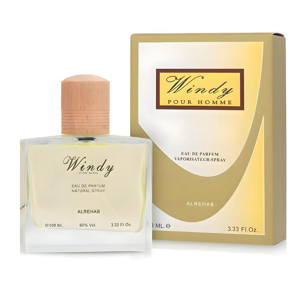 Windy Eau de Parfum Spray For Men 100ml – 8a Fragrance