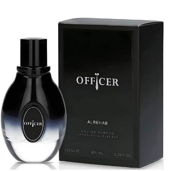 Al Rehab Officer Eau de Parfum Spray For Men 100ml – 8a Fragrance