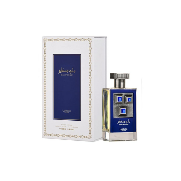 Lattafa Blue Sapphire EDP Spray for Unisex 3.4 Ounce – 8a Fragrance